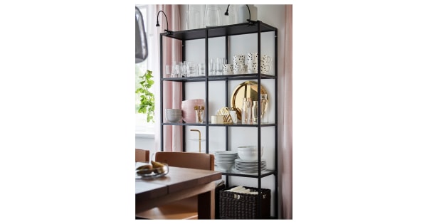 IKEA VITTSJO Shelving Unit Brown Furniture Urban Sales NZ